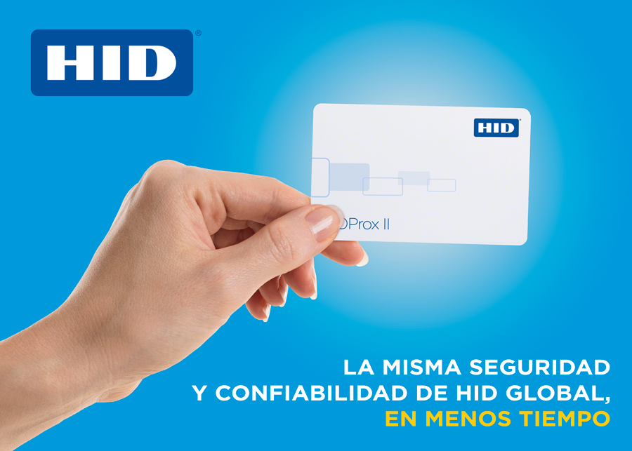 Servicio Express de Tarjetas HID Programadas y con Folio Impreso