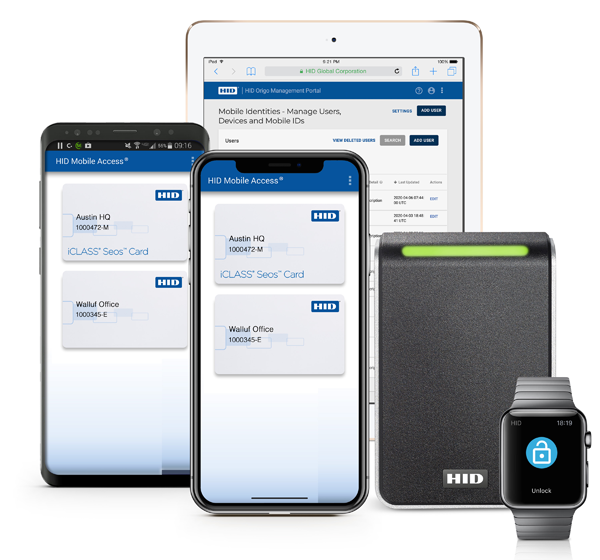 Soluciones sin contacto con HID Mobile Access y Signo de HID Global