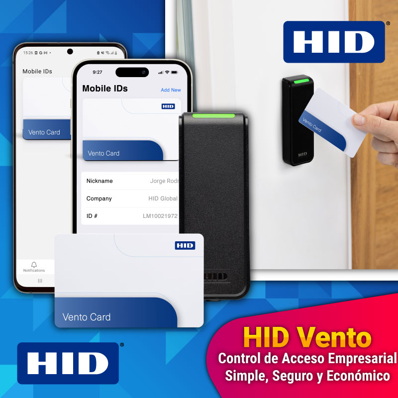 HID Vento - Control de Acceso Económico con el Respaldo de HID Global