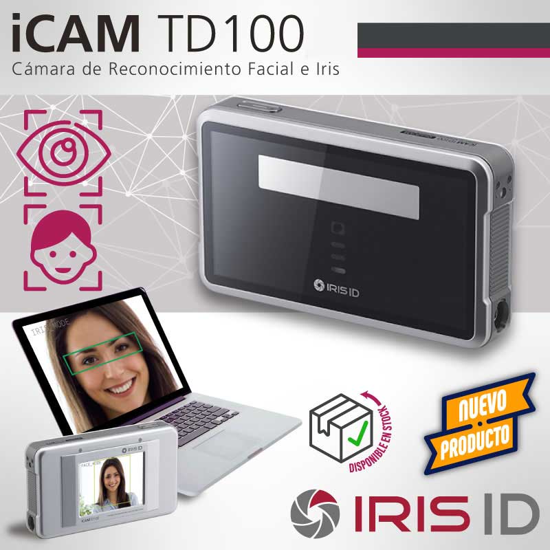 ICAM TD100 | Biometría de Iris y Rostro | IRIS ID