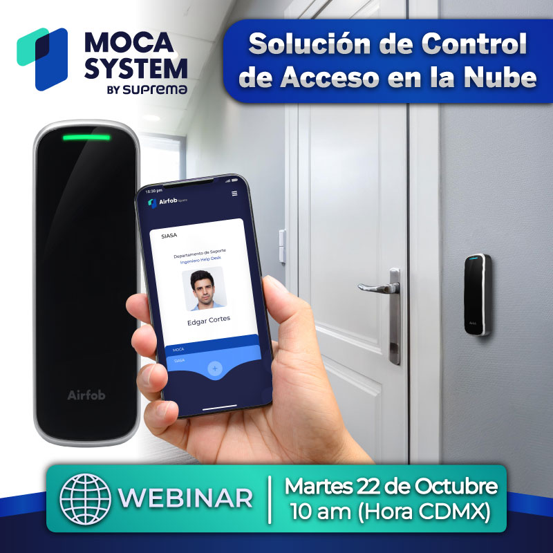 Airfob Space de Moca System by Suprema | Control de acceso seguro ...