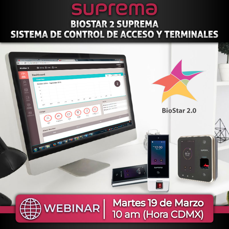 Explora Biostar 2 y las Terminales Suprema para Control de Asistencias ...