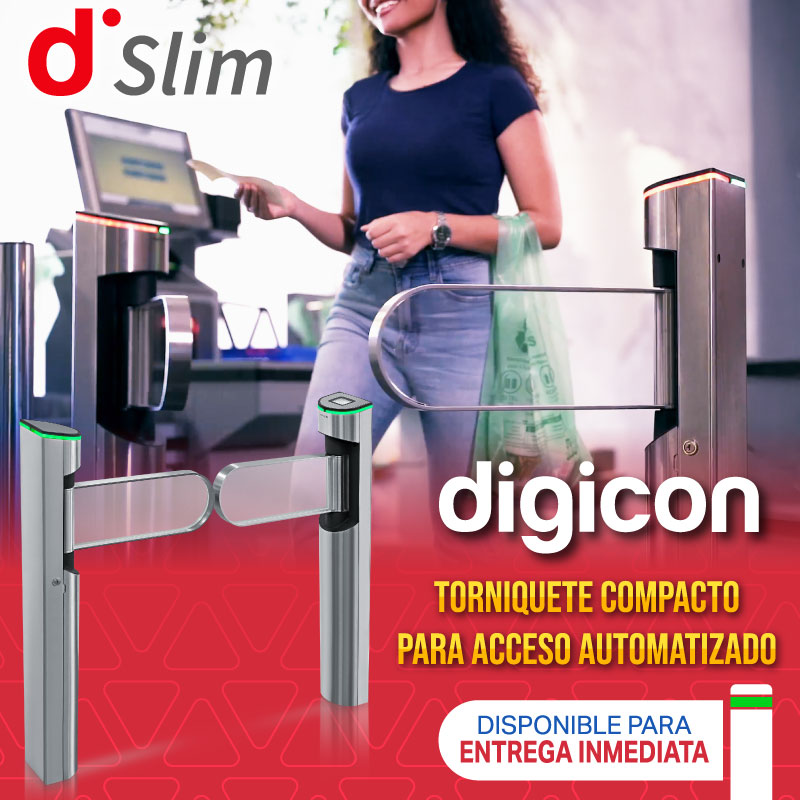 Tu próximo proyecto de accesos merece el torniquete dSlim