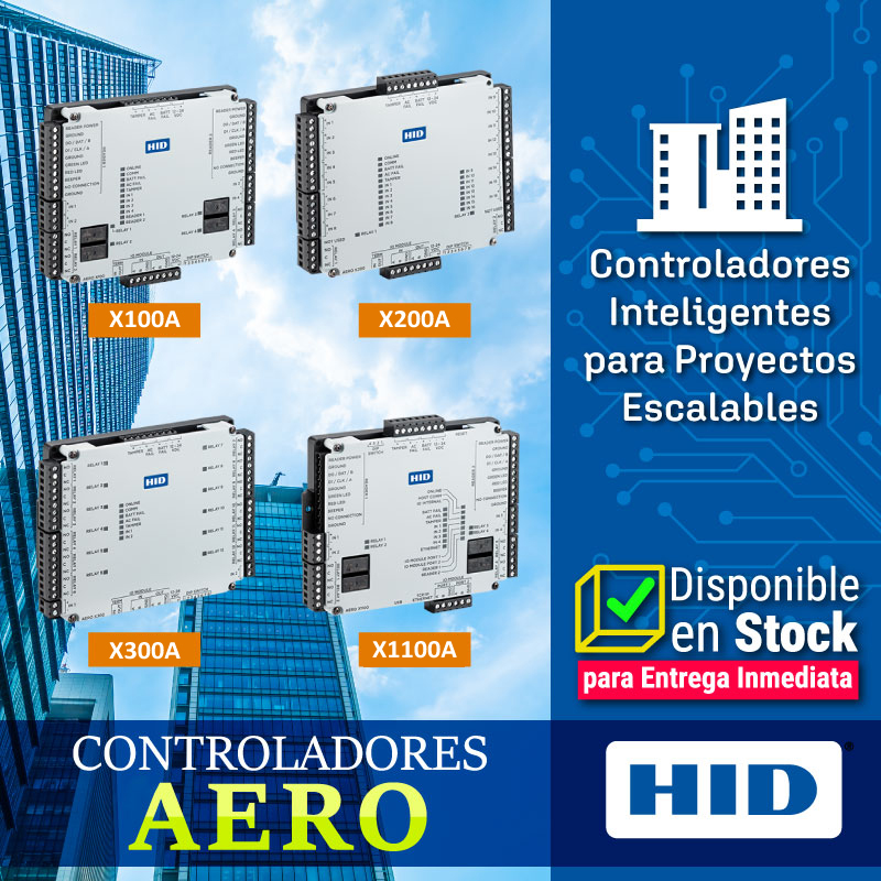 Invierte en control de acceso que te respalde hoy y mañana | Aero de HID