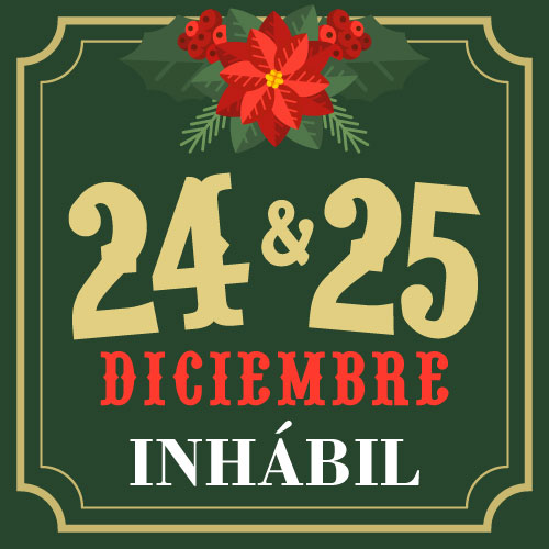 Calendario de Labores SIASA - Fin de año 2025