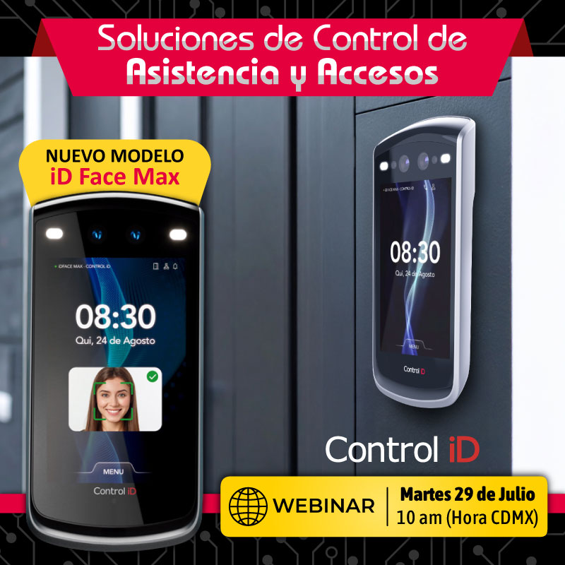 ¿Implementas control biométrico? Tienes que conocer IDFace Max | Martes ...